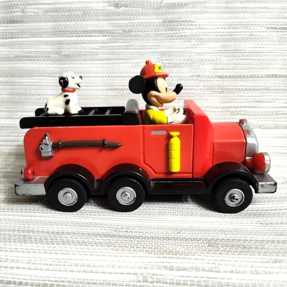 Disney | Toys | Disney Mickey Mouse Fireman Firefighter Fire Engine 7 ...